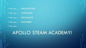 About Our School – Apollo Junior High