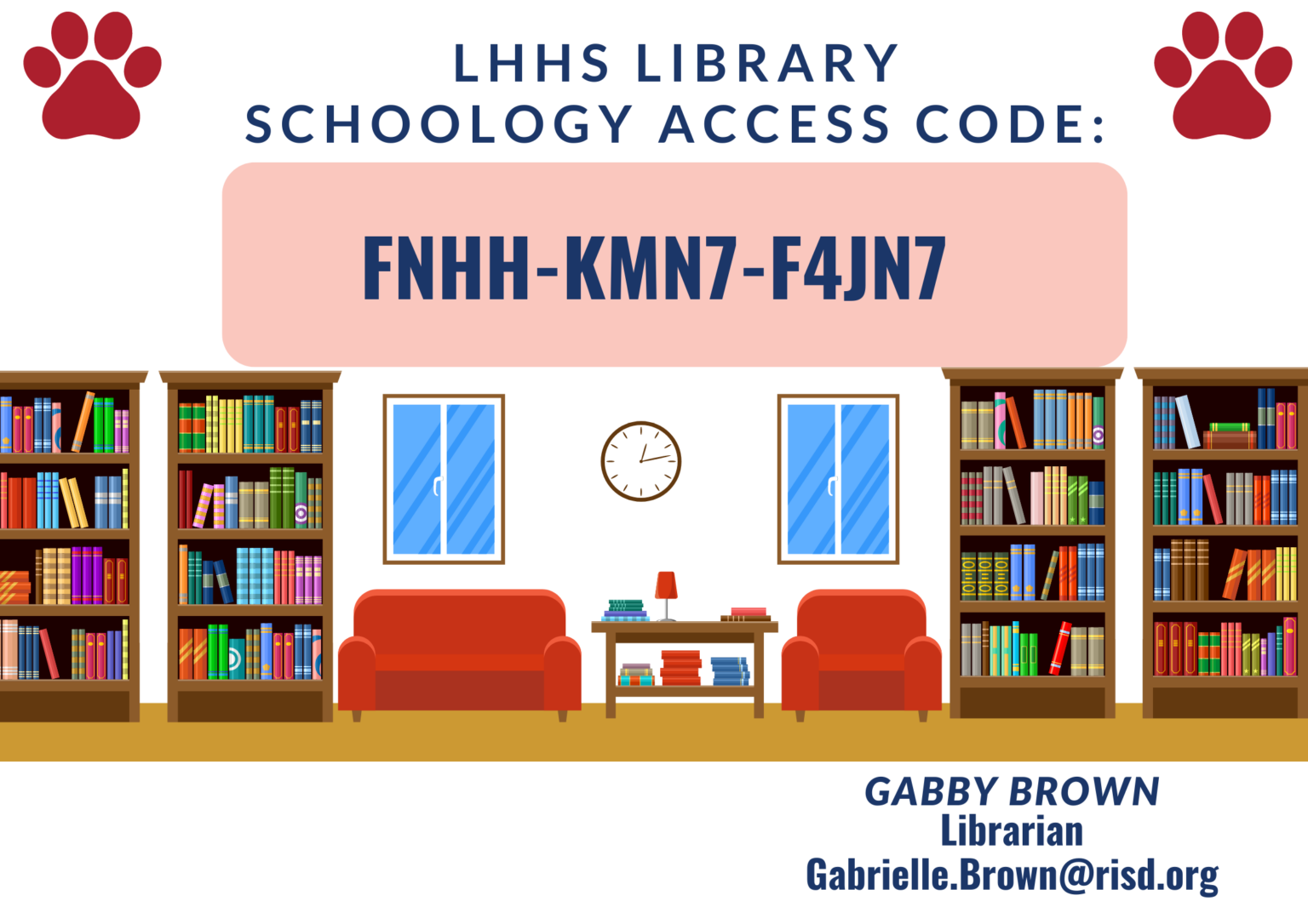 Campus Library Information – Lake Highlands High School