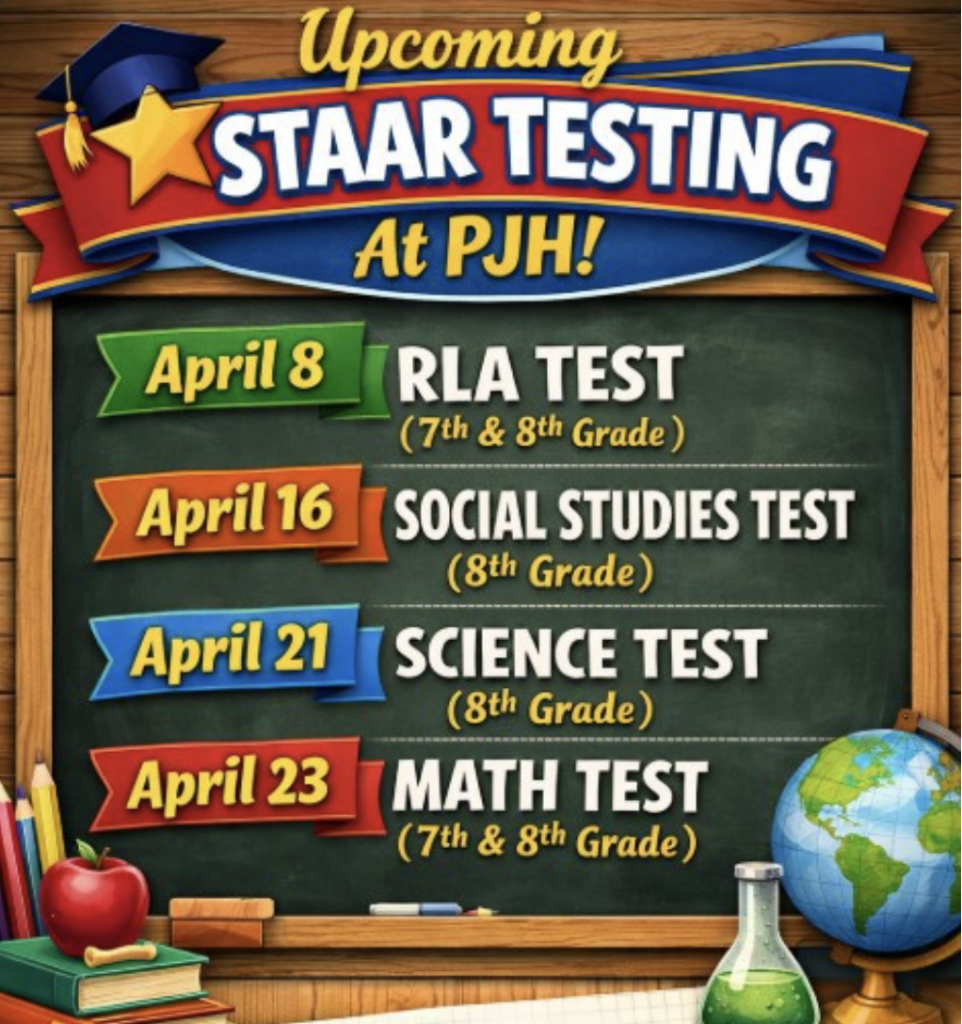 Spring STAAR Testing Dates – Parkhill Junior High